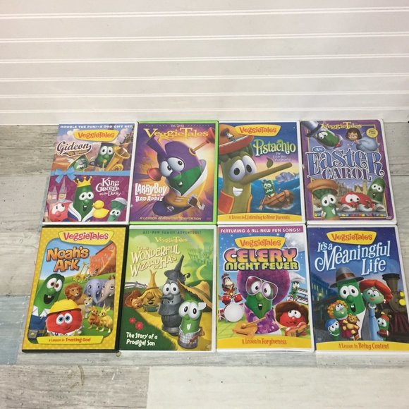 VeggieTales | Media | Veggietales Dvd Lot Of 8 | Poshmark